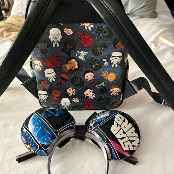 Loungefly | Bags | 222 Loungefly The Rise Of Skywalker Mini Backpack ...